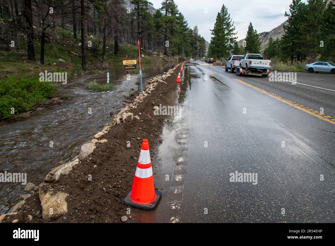 The Walker River was overflowing with snowmelt throughout the summer of ...