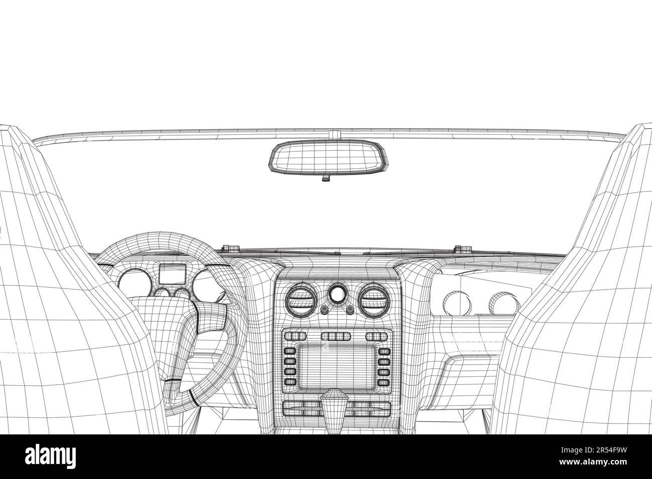 Vector Car Interior