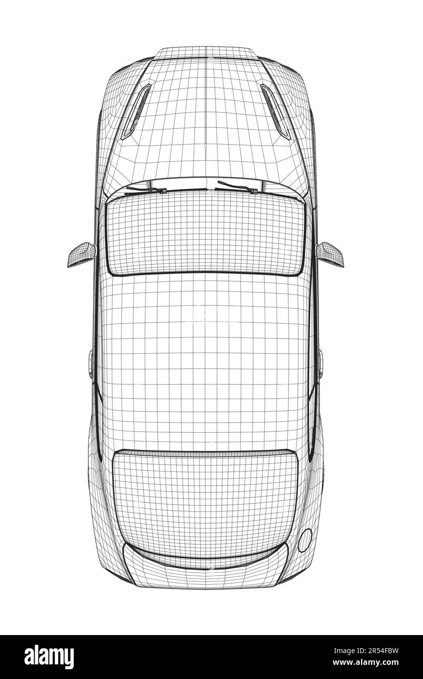 Coloring page vector line art for book and drawing. Black wireframe ...