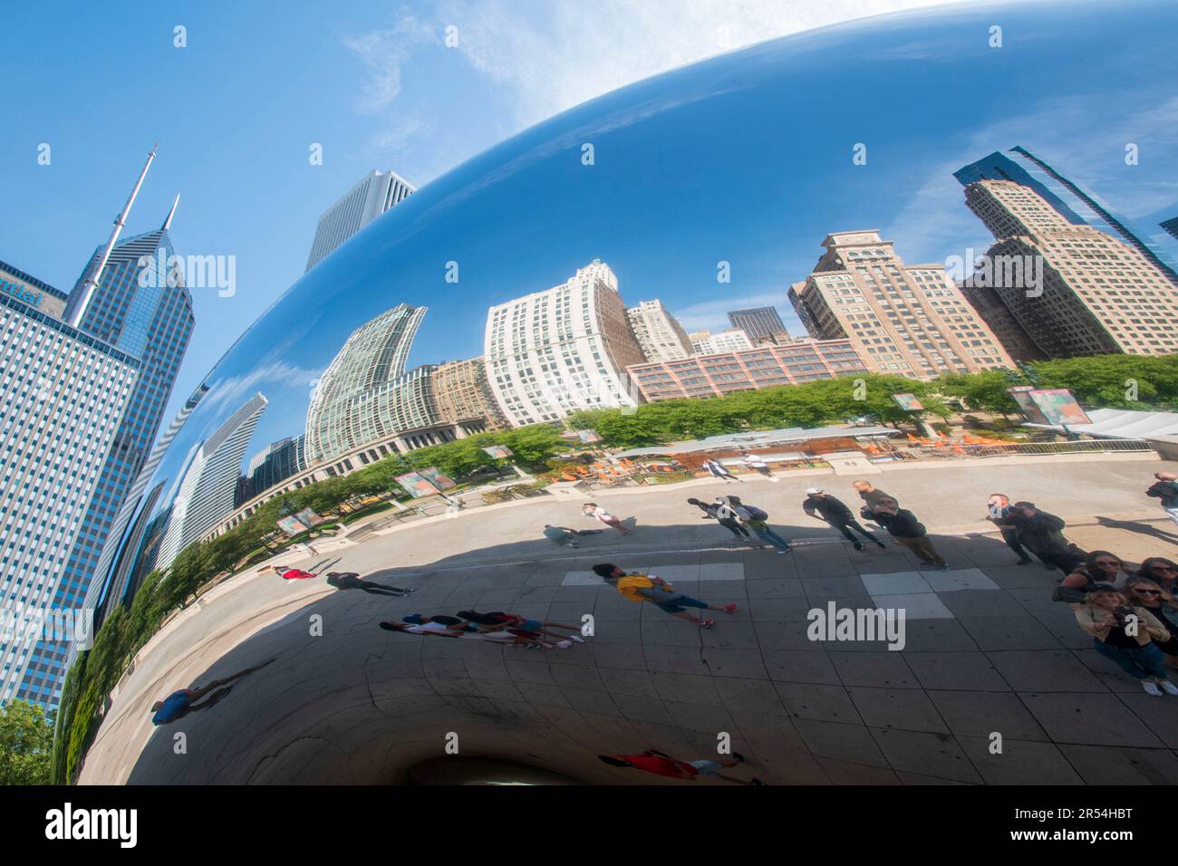Millennium Park is a popular place to visit in Chicago because of its ...