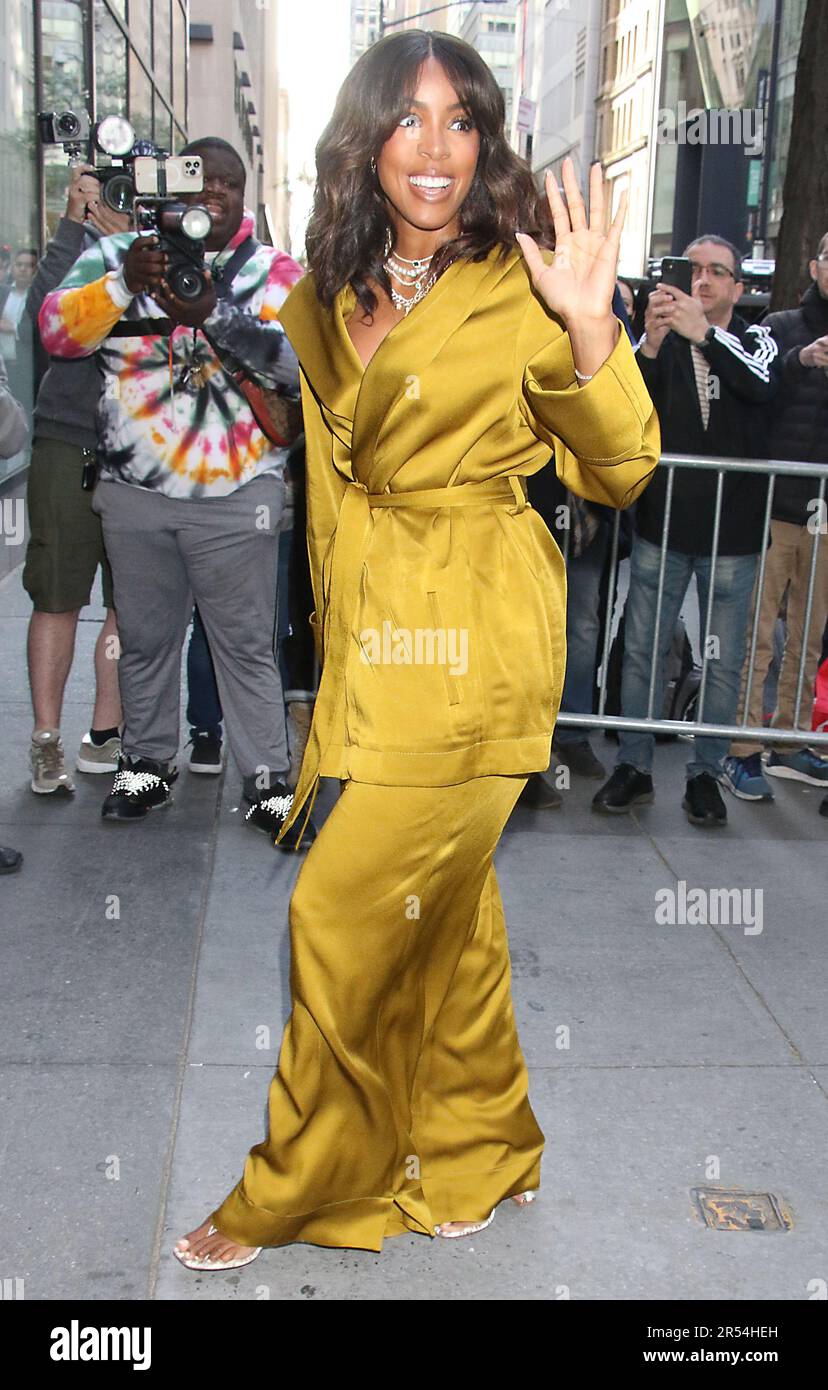 NEW YORK, NY MAY 31: Kelly Rowland seen at NBC's Today Show in New York ...