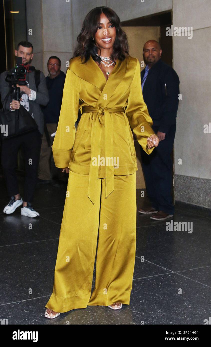 NEW YORK, NY MAY 31: Kelly Rowland seen at NBC's Today Show in New York ...