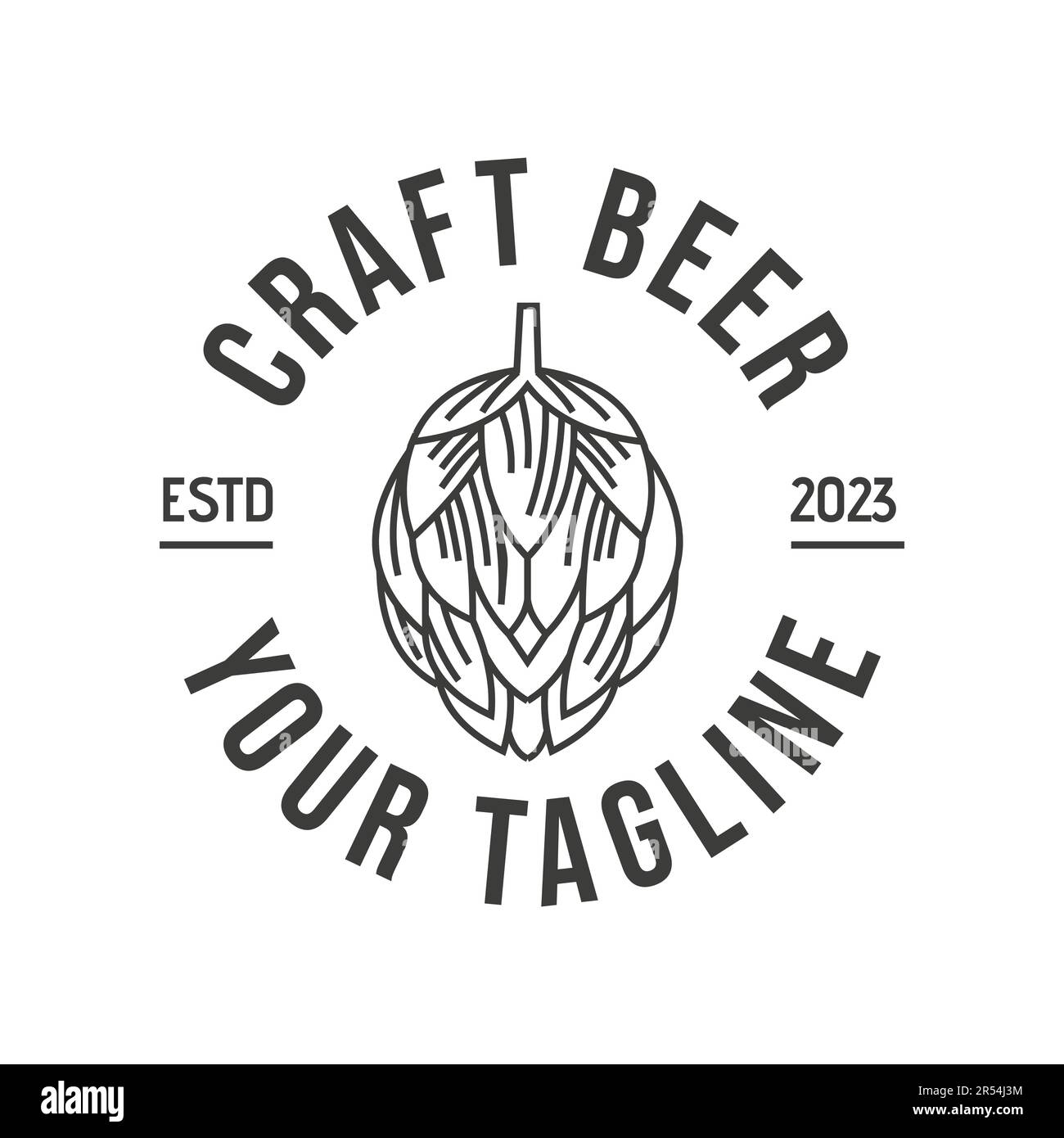 Beer Vintage Logo Design Inspiration,emblem,Vector Illustration. Retro ...