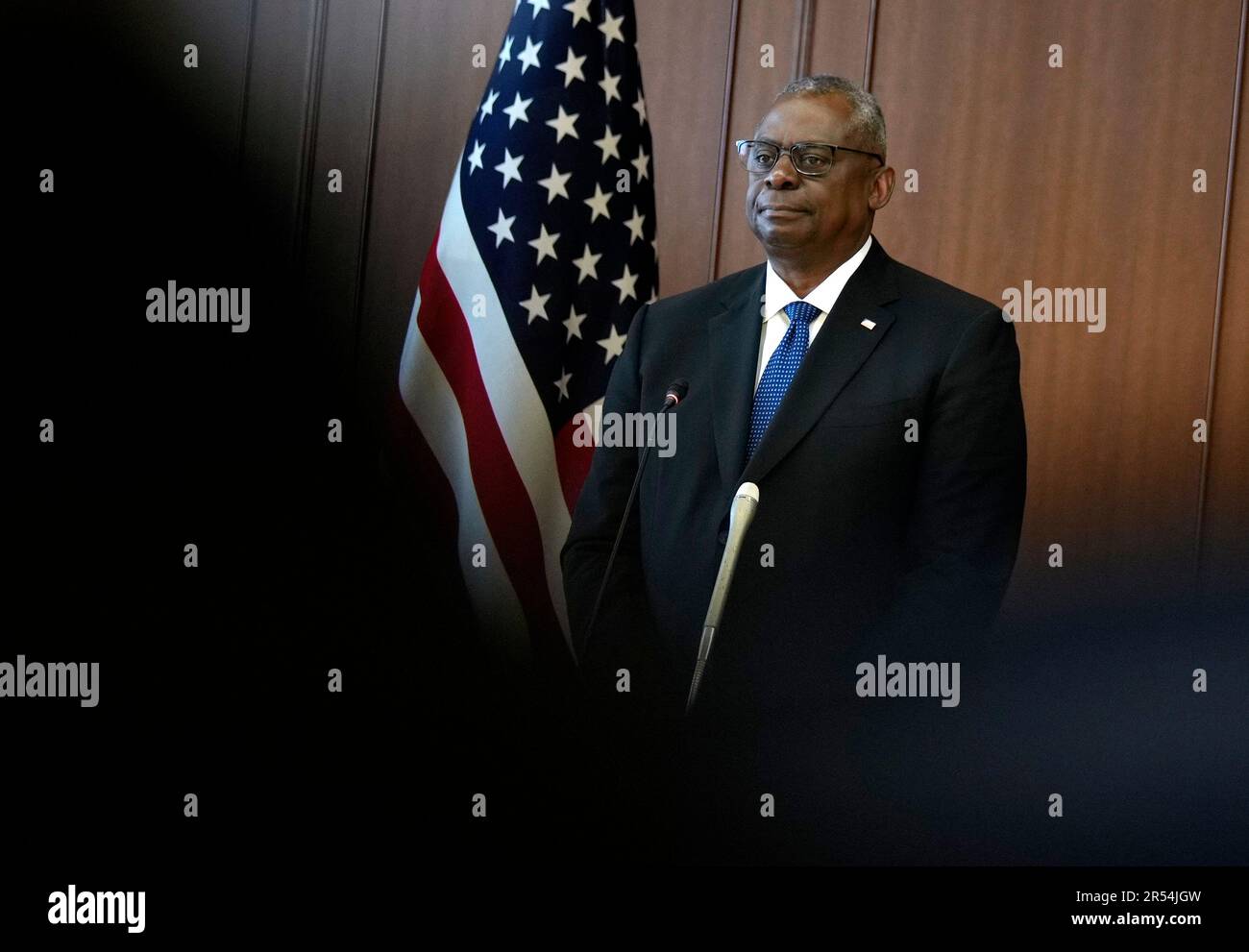 Tokyo, Japan. 1st June, 2023. US Secretary of Defense Lloyd Austin ...