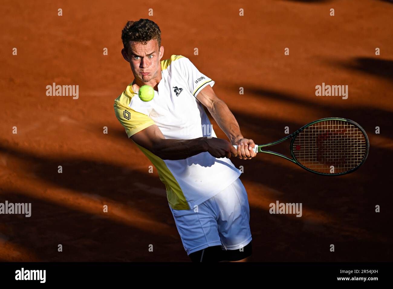 Paris, France. 31st May, 2023. Luca Van Assche during the French Open ...
