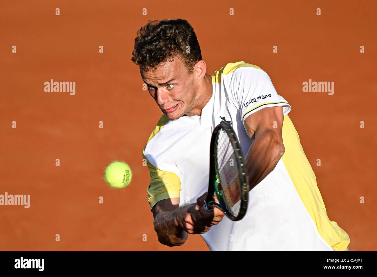 Paris, France. 31st May, 2023. Luca Van Assche during the French Open ...