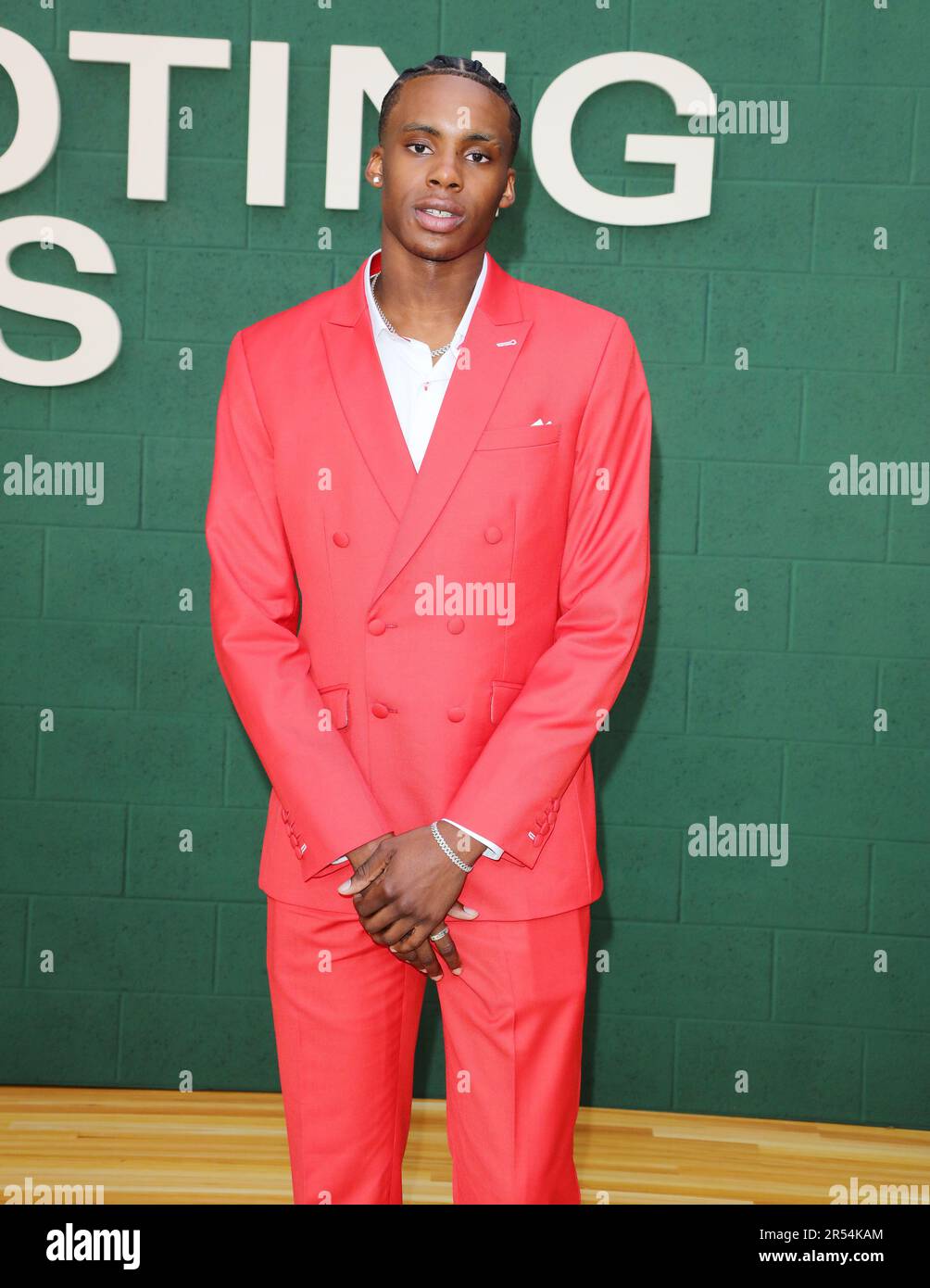 Marquis Mookie Cook arrives at The Shooting Stars Premiere held at The ...