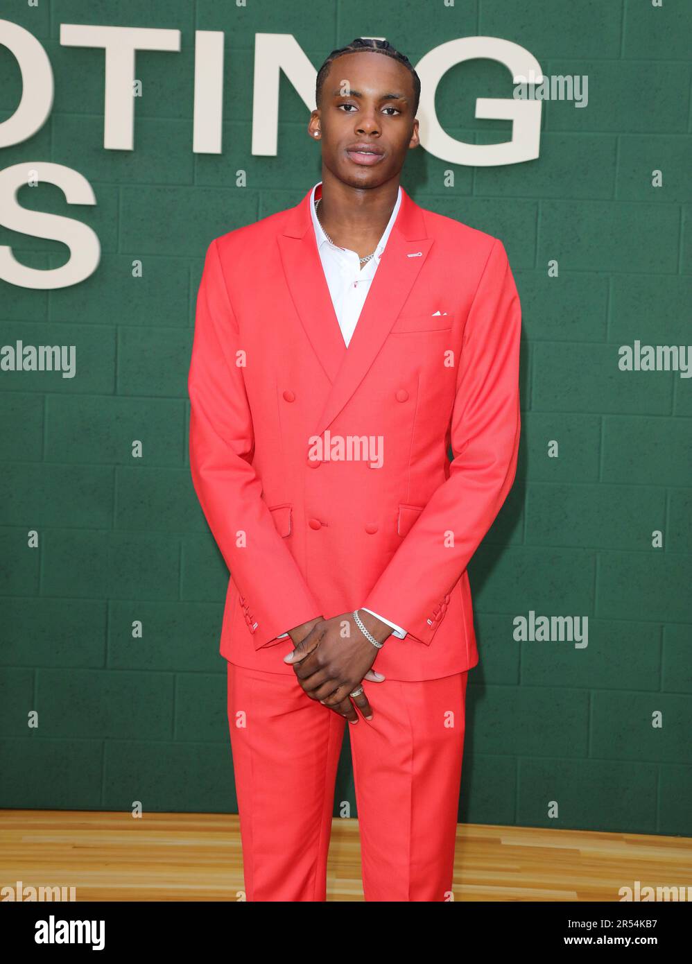 Marquis Mookie Cook arrives at The Shooting Stars Premiere held at The ...