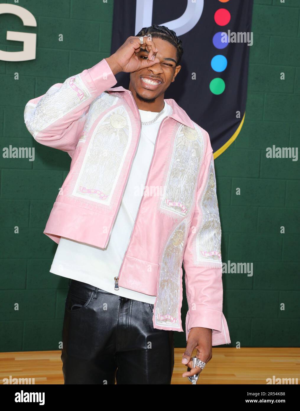 Sterling Henderson arrives at The Shooting Stars Premiere held at The ...