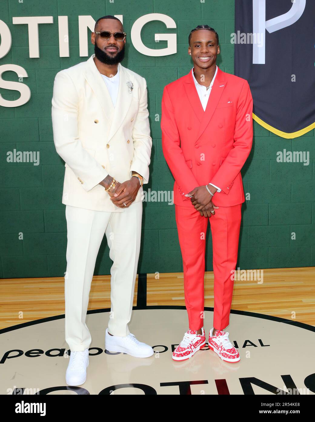Westwood, USA. 31st May, 2023. LeBron James, Marquis Mookie Cook ...