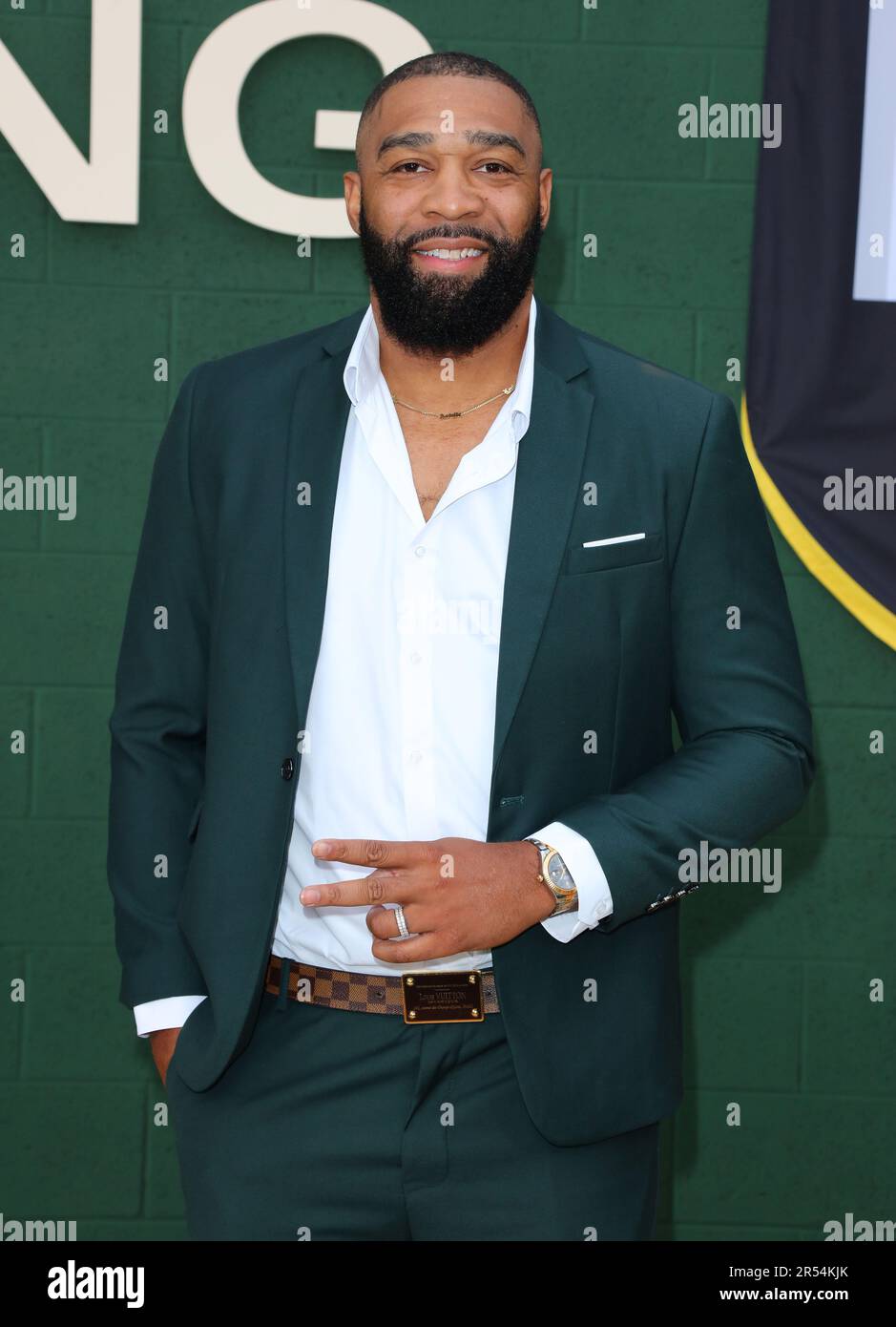 Westwood, USA. 31st May, 2023. Romeo Travis arrives at The Shooting ...