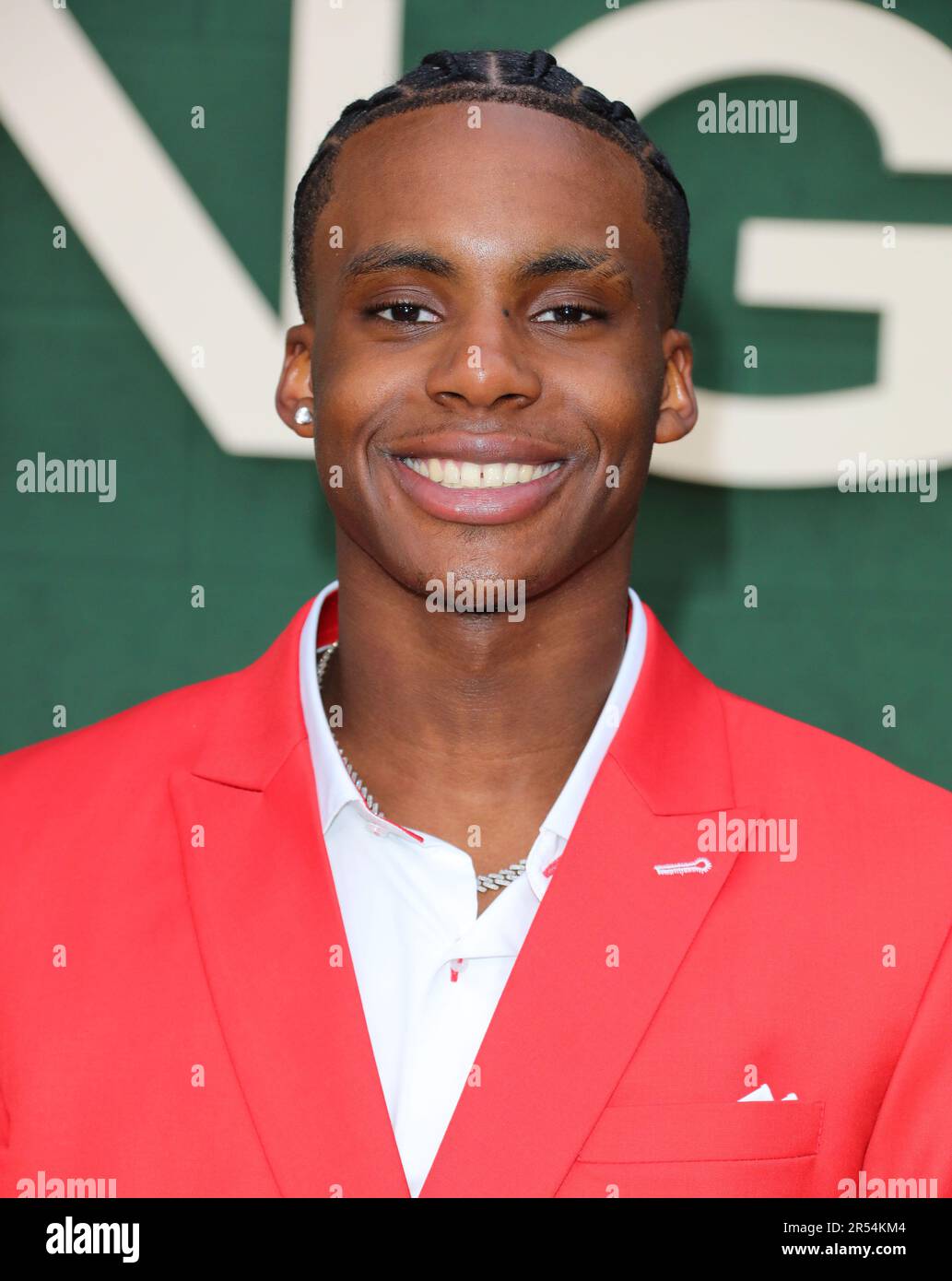 Westwood, USA. 31st May, 2023. Marquis Mookie Cook arrives at The ...