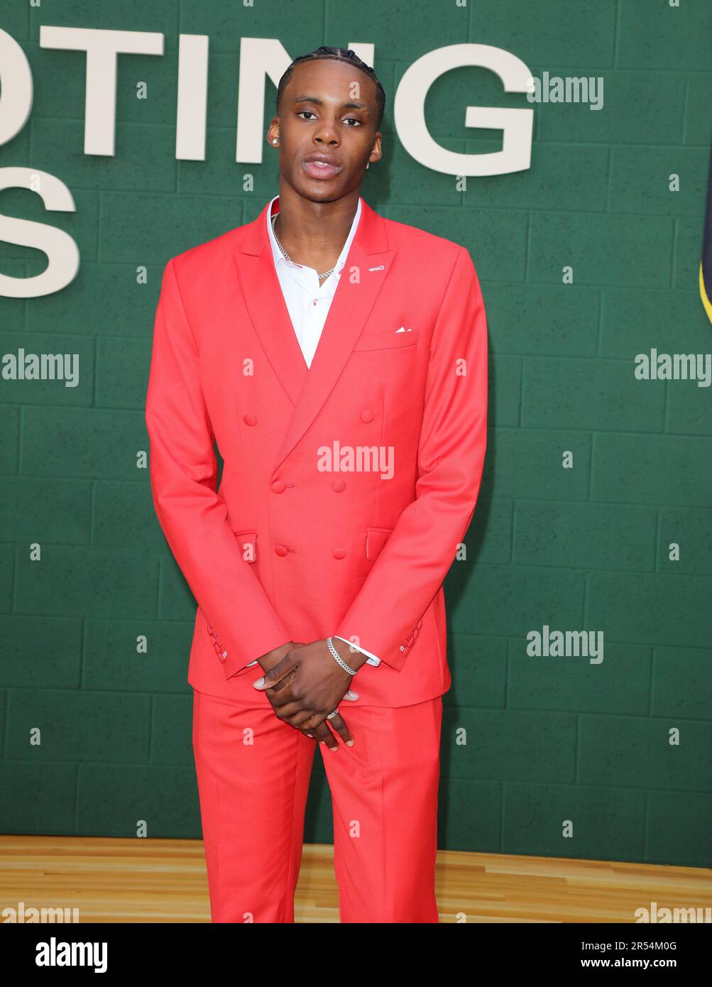 Marquis Mookie Cook arrives at The Shooting Stars Premiere held at The ...