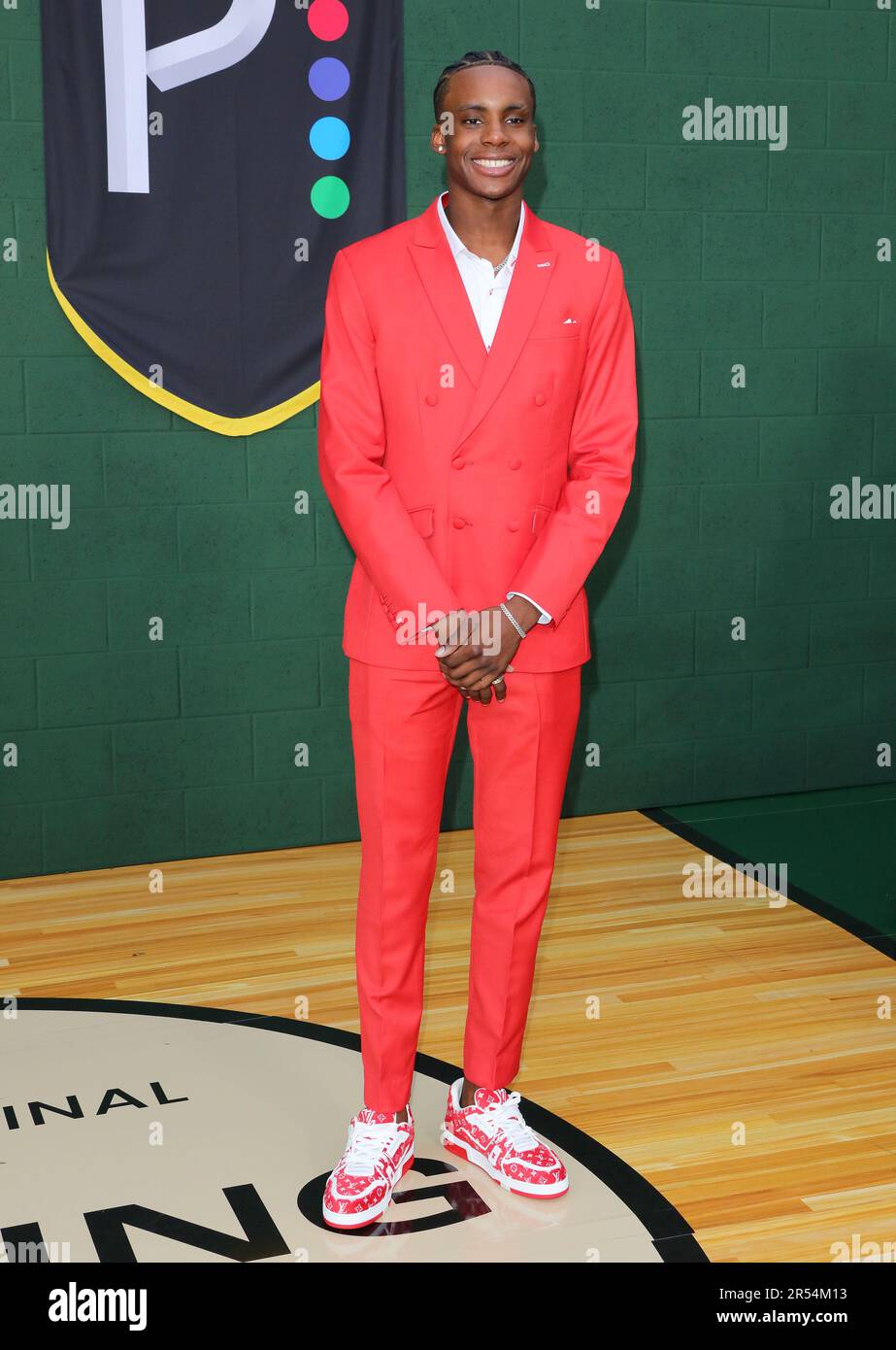 Westwood, USA. 31st May, 2023. Marquis Mookie Cook arrives at The ...