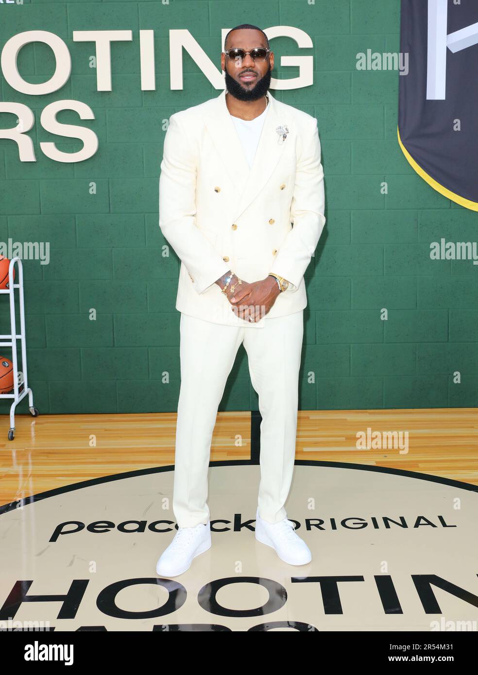 Westwood, USA. 31st May, 2023. LeBron James arrives at The Shooting ...