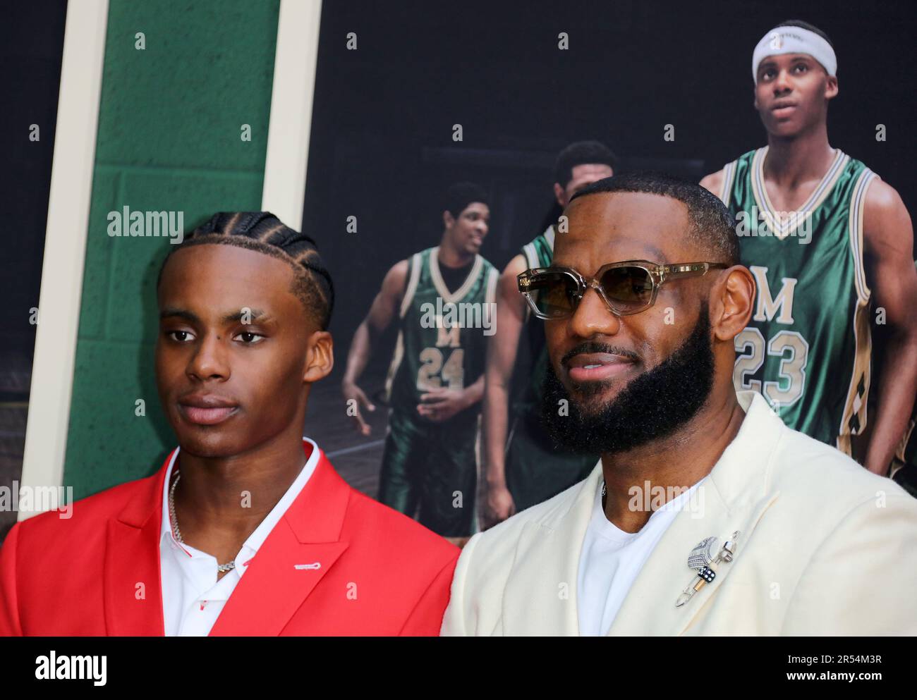 Westwood, USA. 31st May, 2023. Marquis Mookie Cook, LeBron James ...