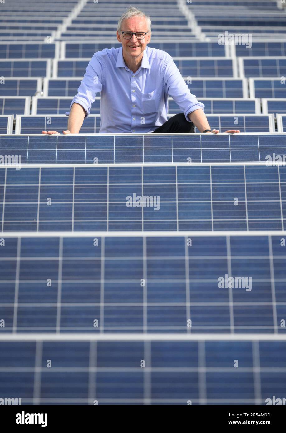 Dresden, Germany. 22nd May, 2023. Karl Leo, Director of the Institute ...