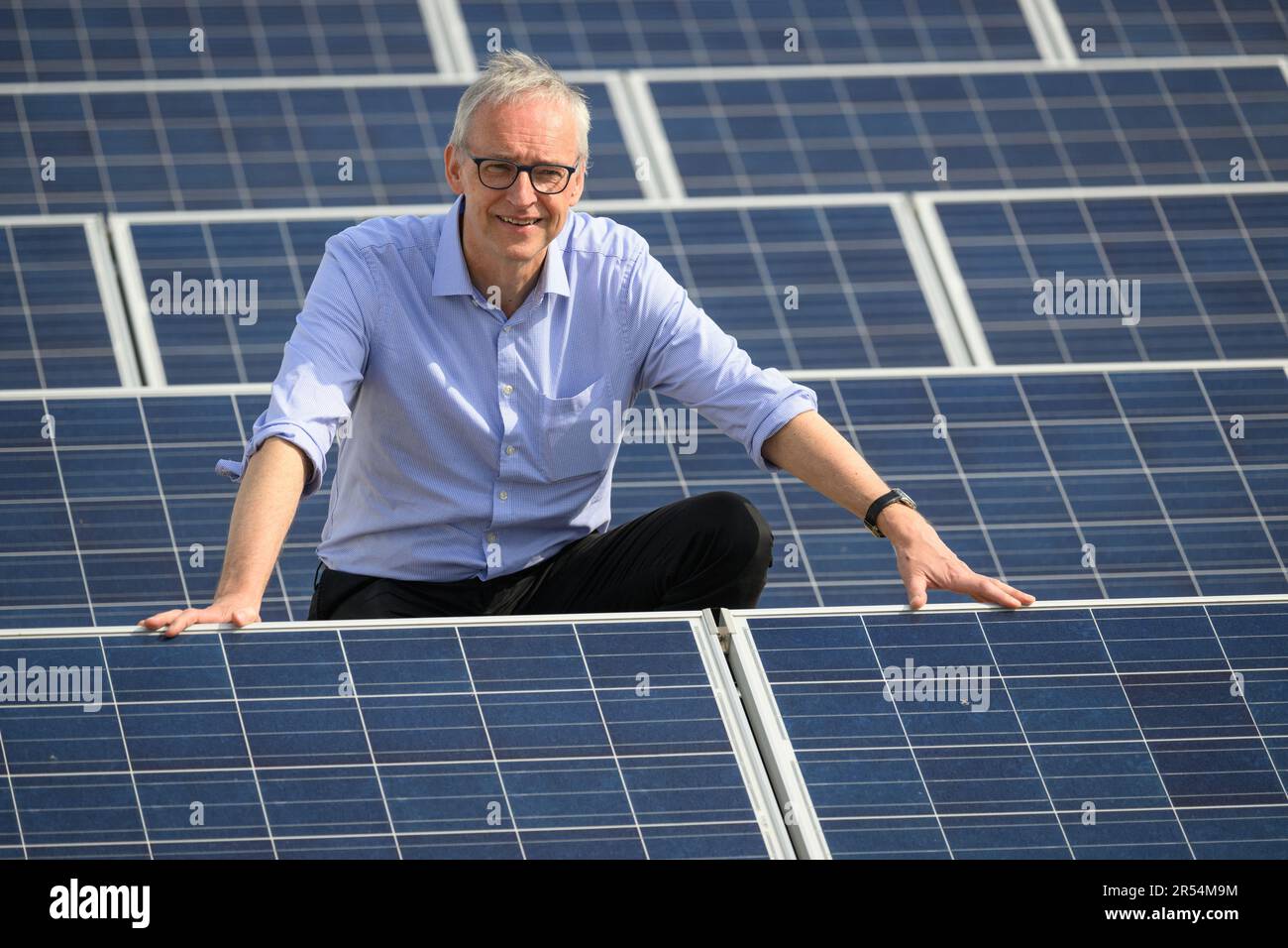 Dresden, Germany. 22nd May, 2023. Karl Leo, Director of the Institute ...