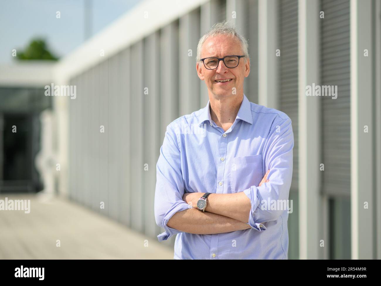Dresden, Germany. 22nd May, 2023. Karl Leo, Director of the Institute ...