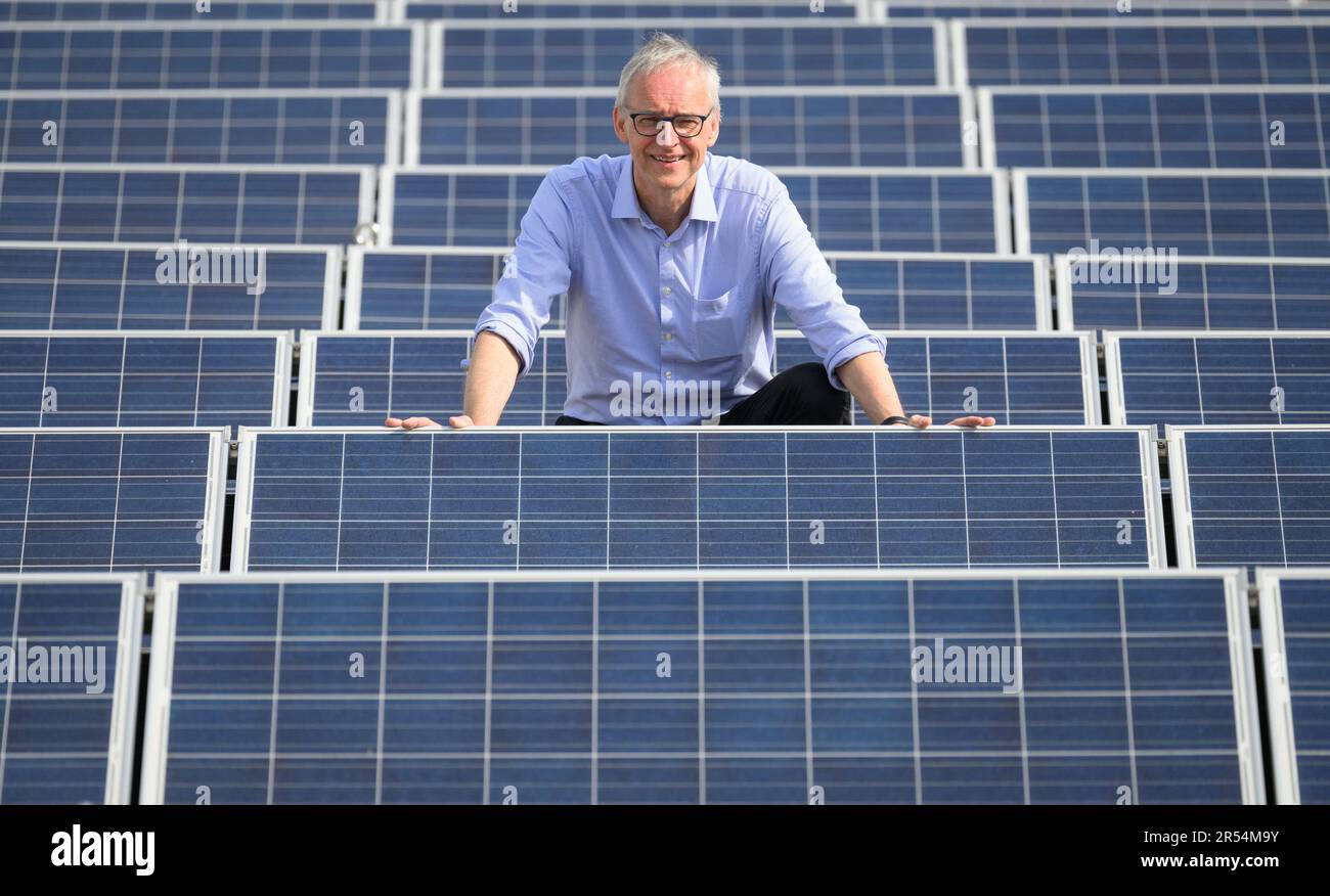 Dresden, Germany. 22nd May, 2023. Karl Leo, Director of the Institute ...