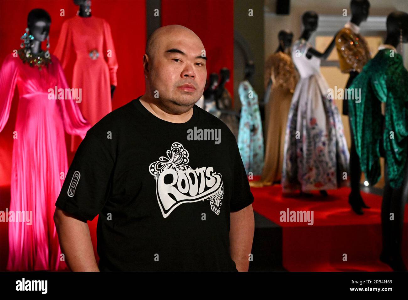 Singaporean fashion designer Andrew Gn photographed at the Asian ...