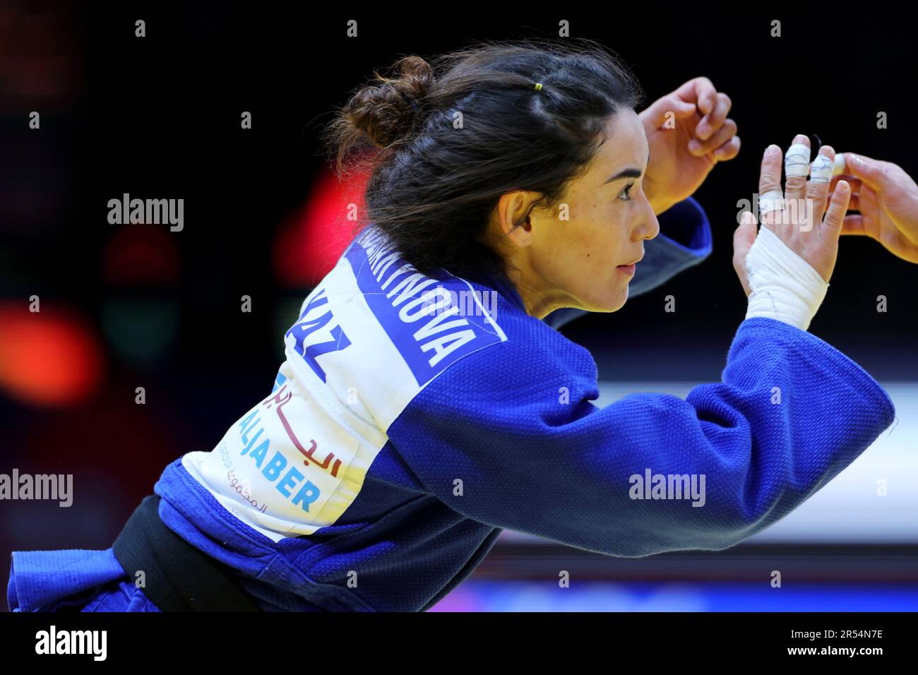 Ali Bin Hamad Al Attiyah Arena, Doha, Qatar. 7th May, 2023. Abiba Abuzhakynova (KAZ), MAY 7 ...