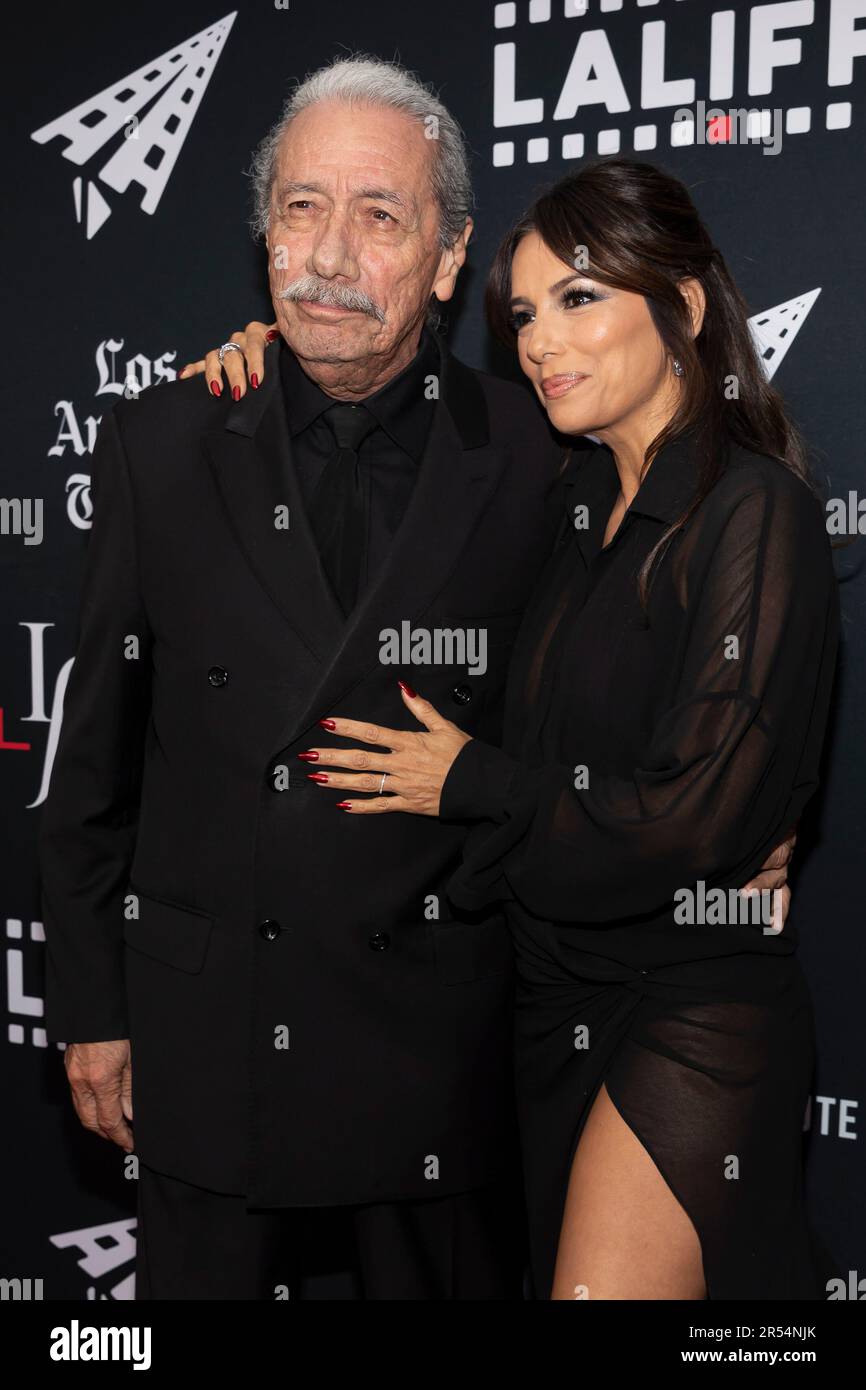 Hollywood, USA. 31st May, 2023. Edward James Olmos and Eva Longoria ...
