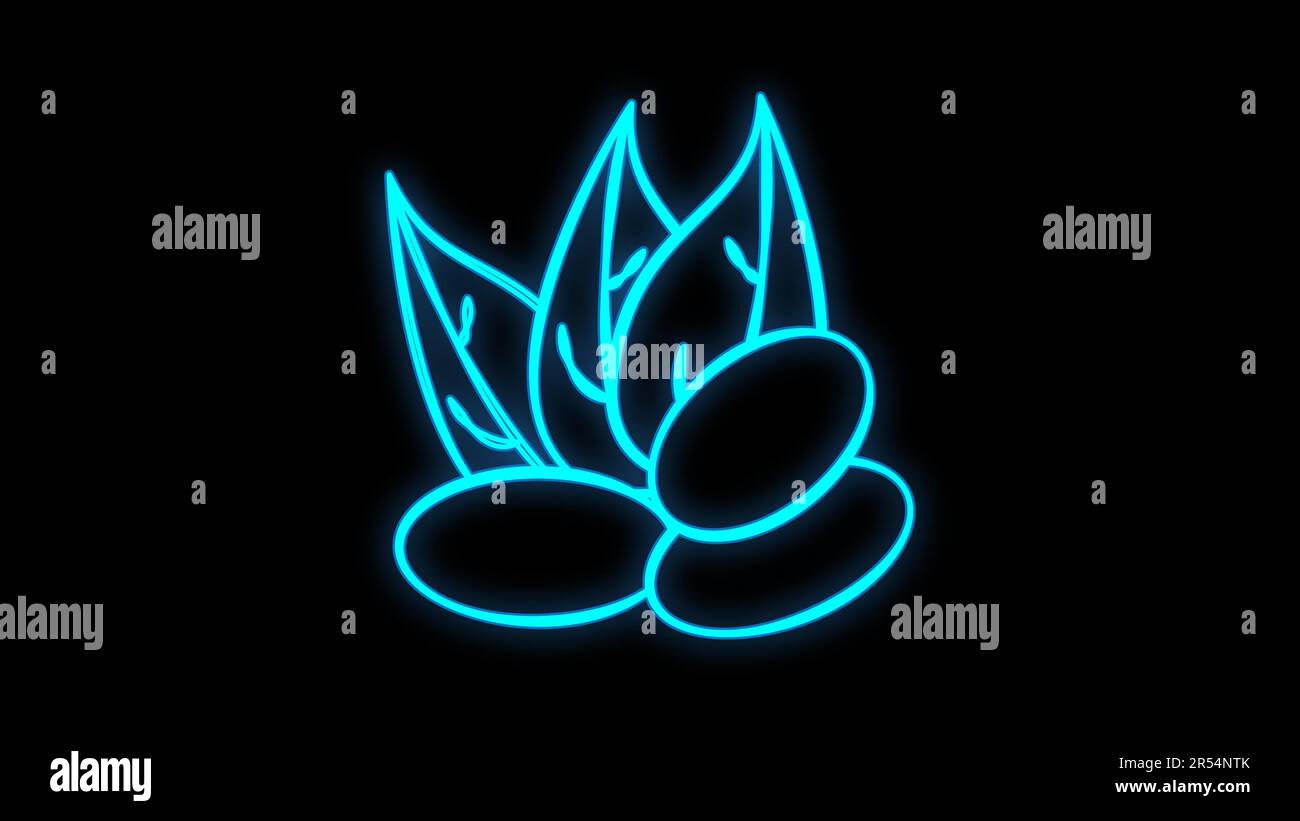 Almond nut line icon. Tasty nuts sign. Vegan food. Vector Stock Vector ...