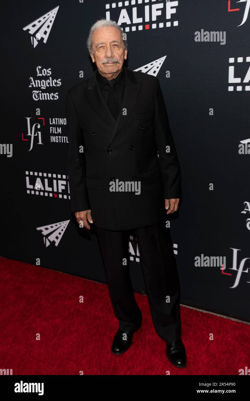 Hollywood, USA. 31st May, 2023. Edward James Olmos attends the opening ...