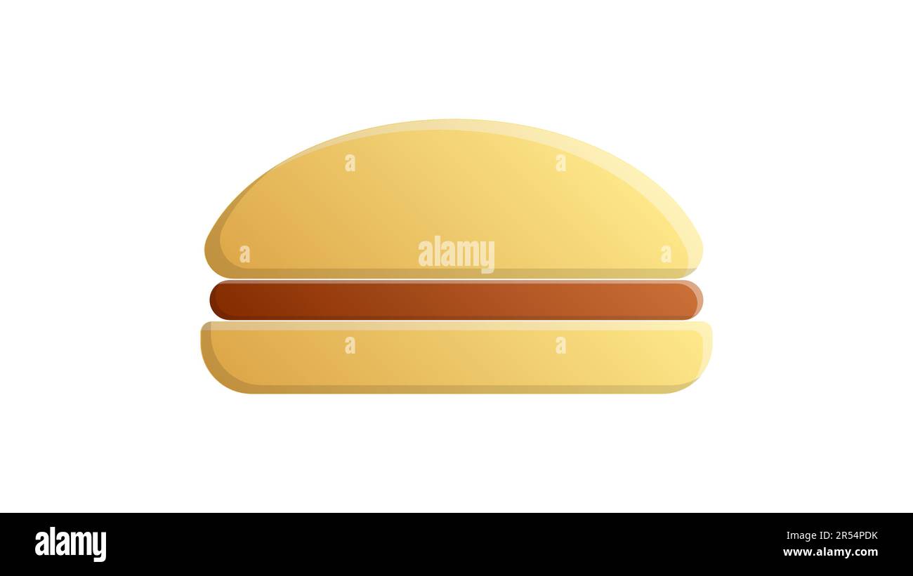 Cheeseburger. Hand drawn vector illustration in cartoon style. Isolated ...