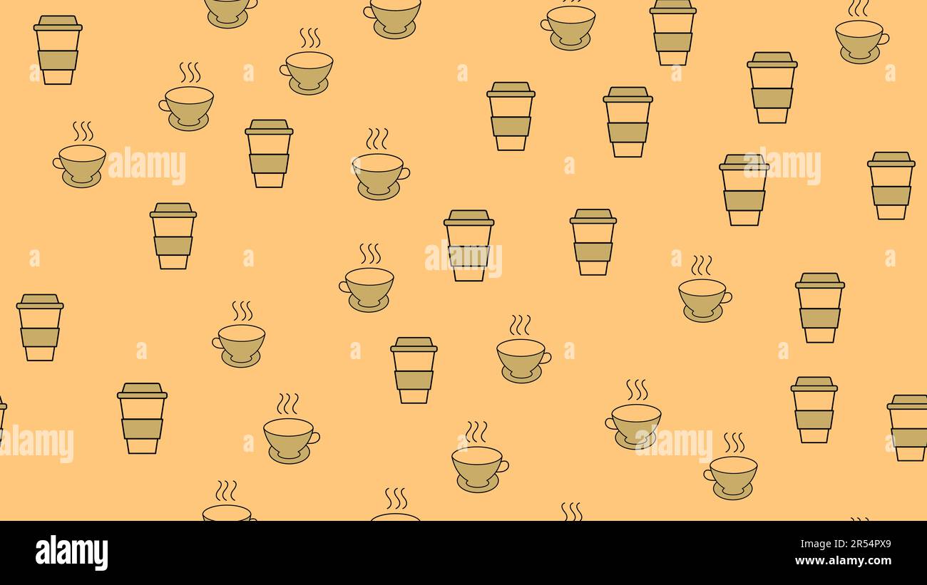 Ceramic cups silhouette Stock Vector Images - Alamy