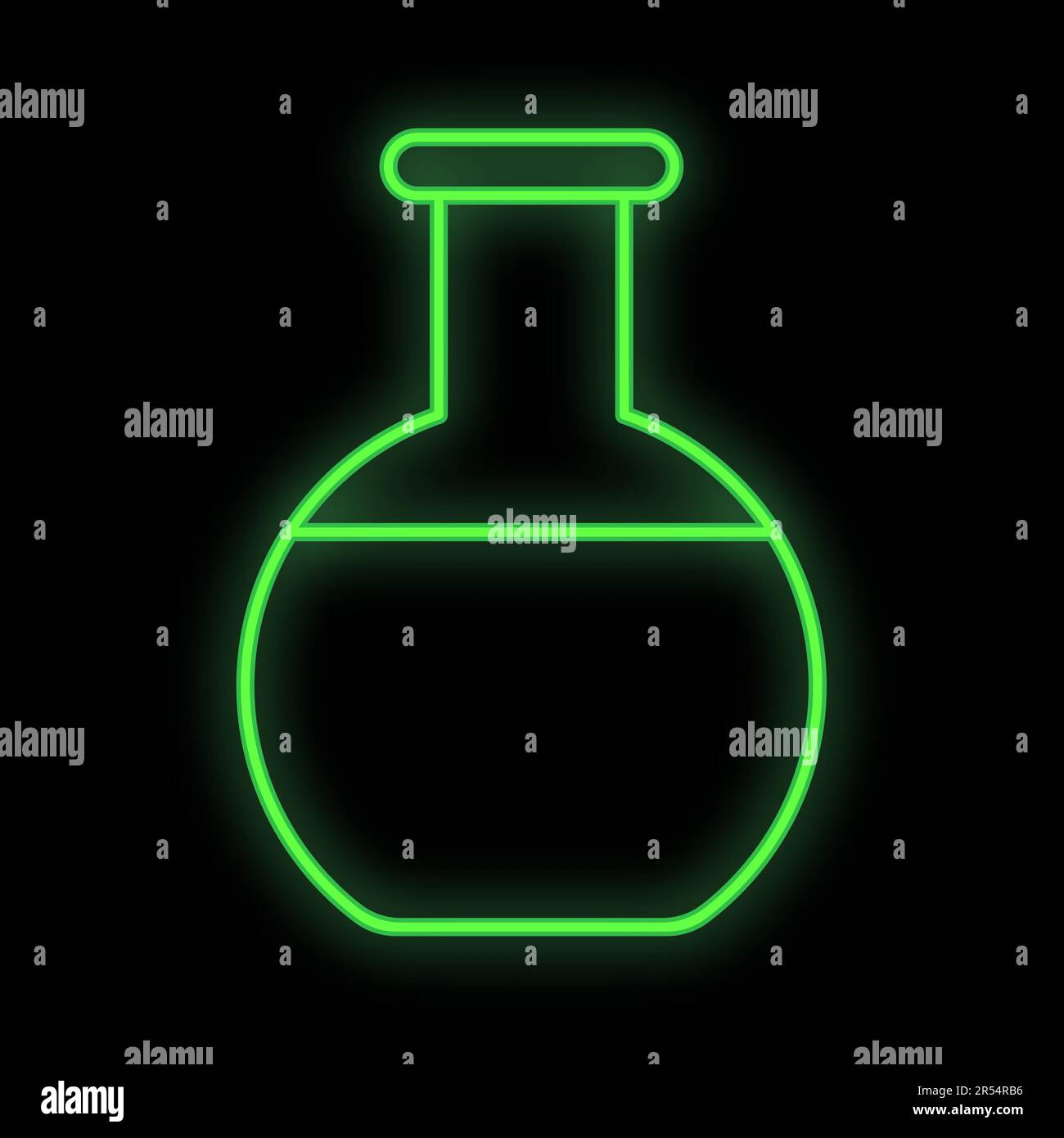 Science tube neon Stock Vector Images - Alamy