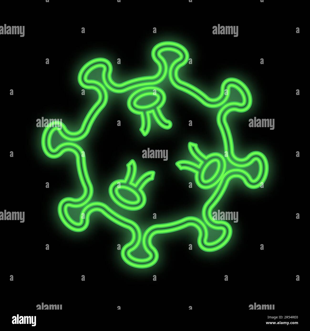 Pharmacy illuminated sign Stock Vector Images - Alamy