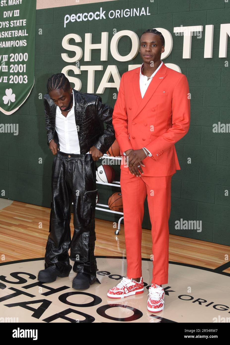 Los Angeles, California, USA 31st May 2023 (L-R) Actor Caleb McLaughlin ...