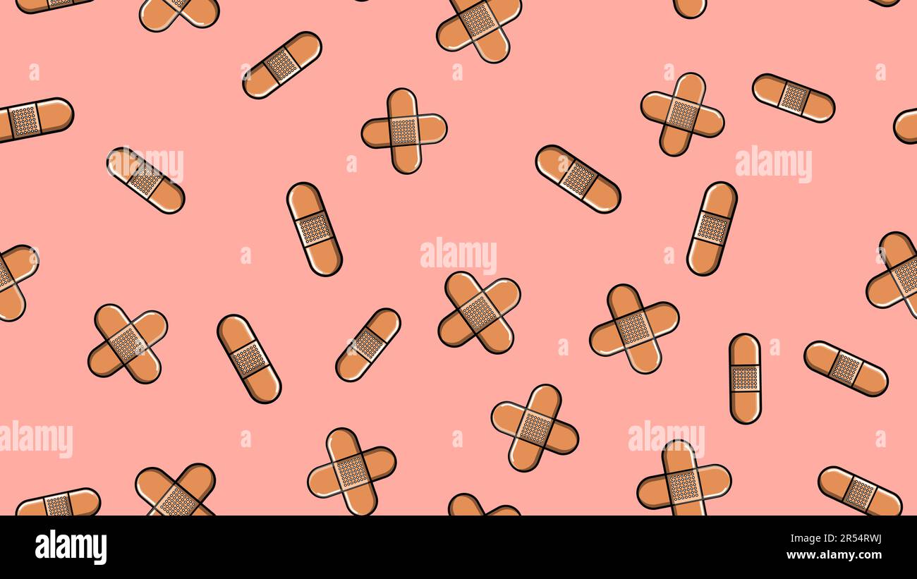 Seamless pattern texture of endless repetitive bodily medical ...