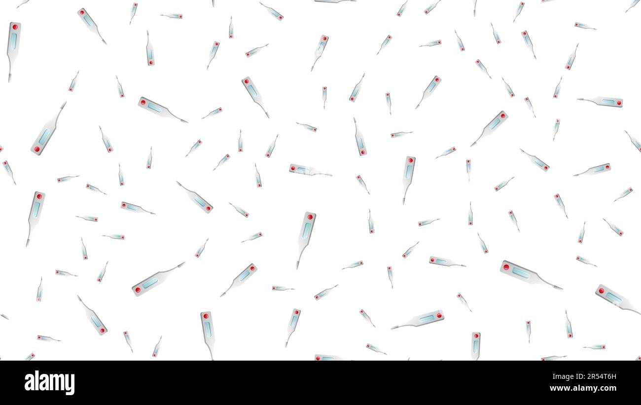 Endless seamless pattern of medical scientific medical objects of ...