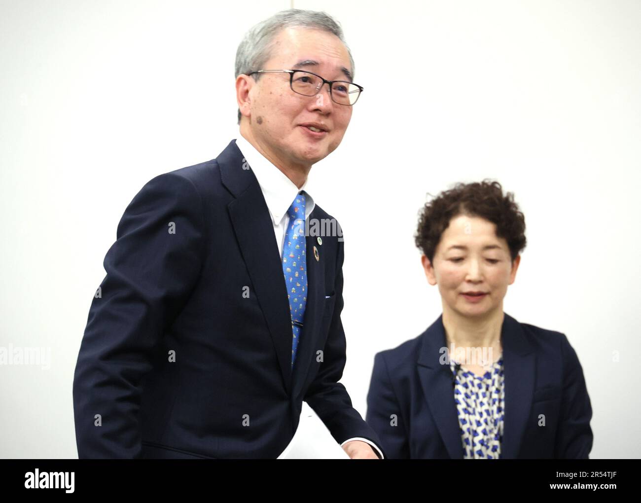 Tokyo, Japan. 1st June, 2023. Japanese electronics giant Hitachi ...