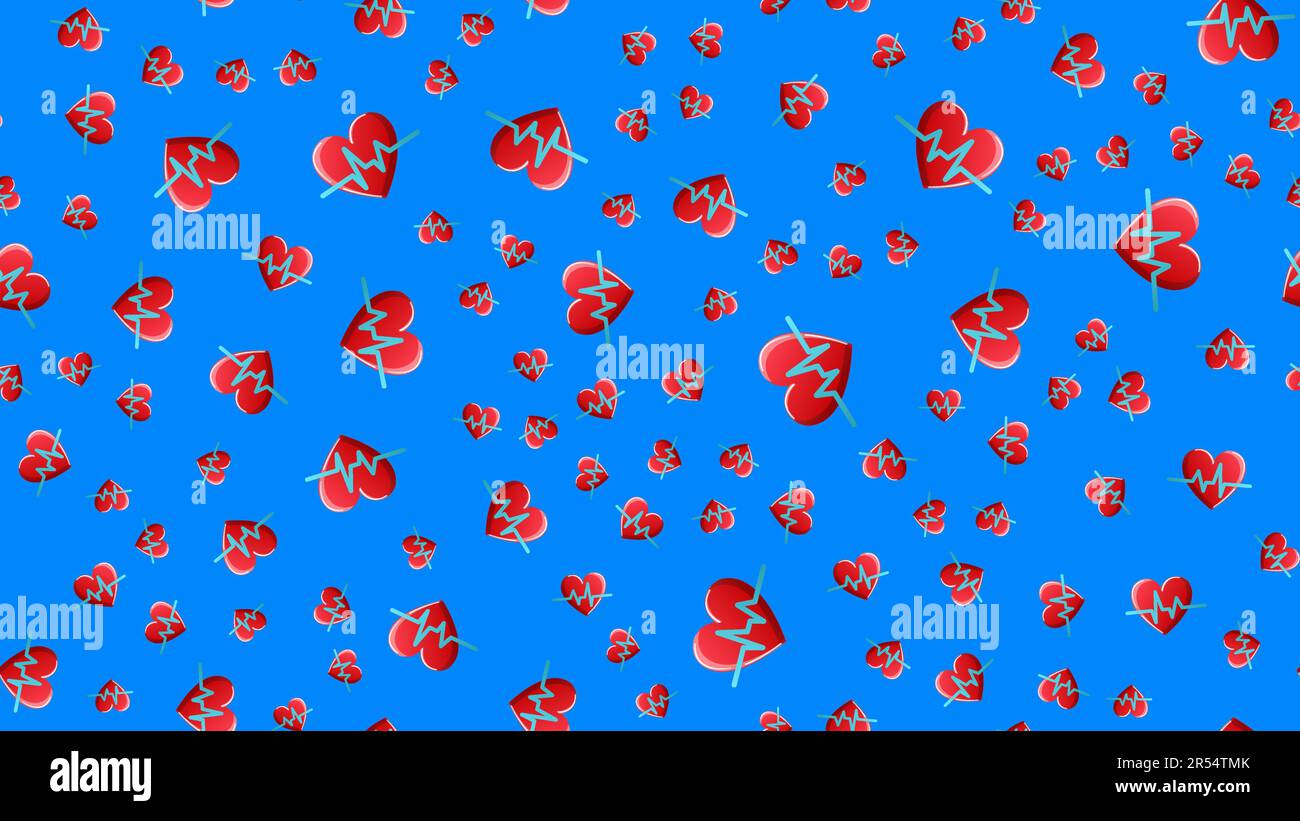 Endless seamless pattern of medical scientific medical objects of ...