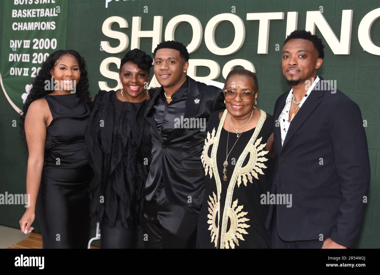 Los Angeles, California, USA 31st May 2023 Actor Khalil Everage (C) and ...