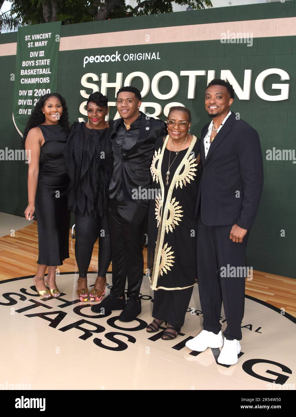 Los Angeles, California, USA 31st May 2023 Actor Khalil Everage (C) and ...