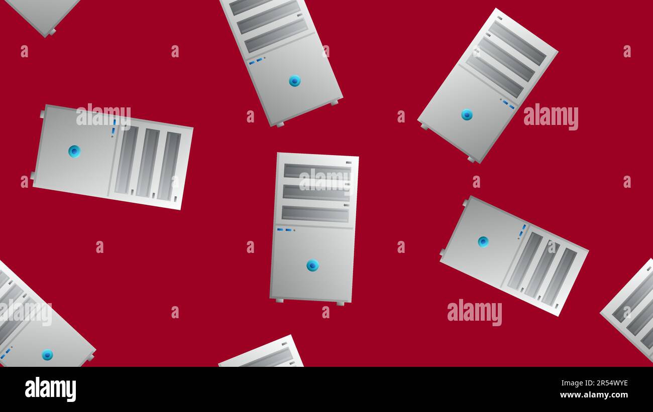 Endless seamless pattern of beautiful digital virtual virtual modern ...