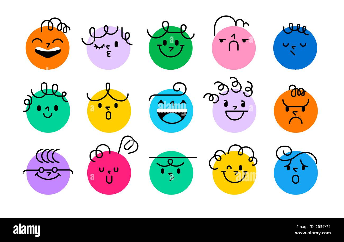 Smiley Face Clip Art Emotions