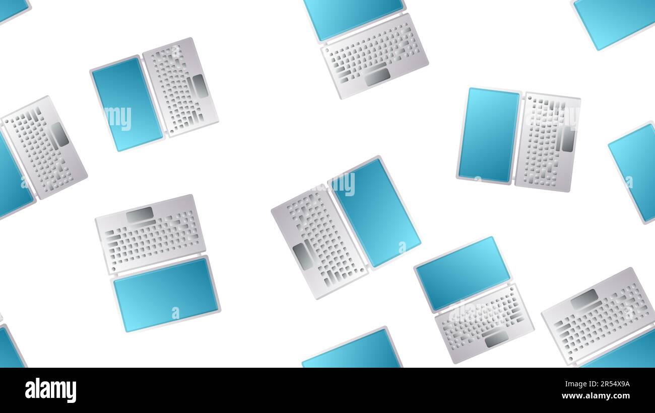 Portable computers Stock Vector Images - Alamy