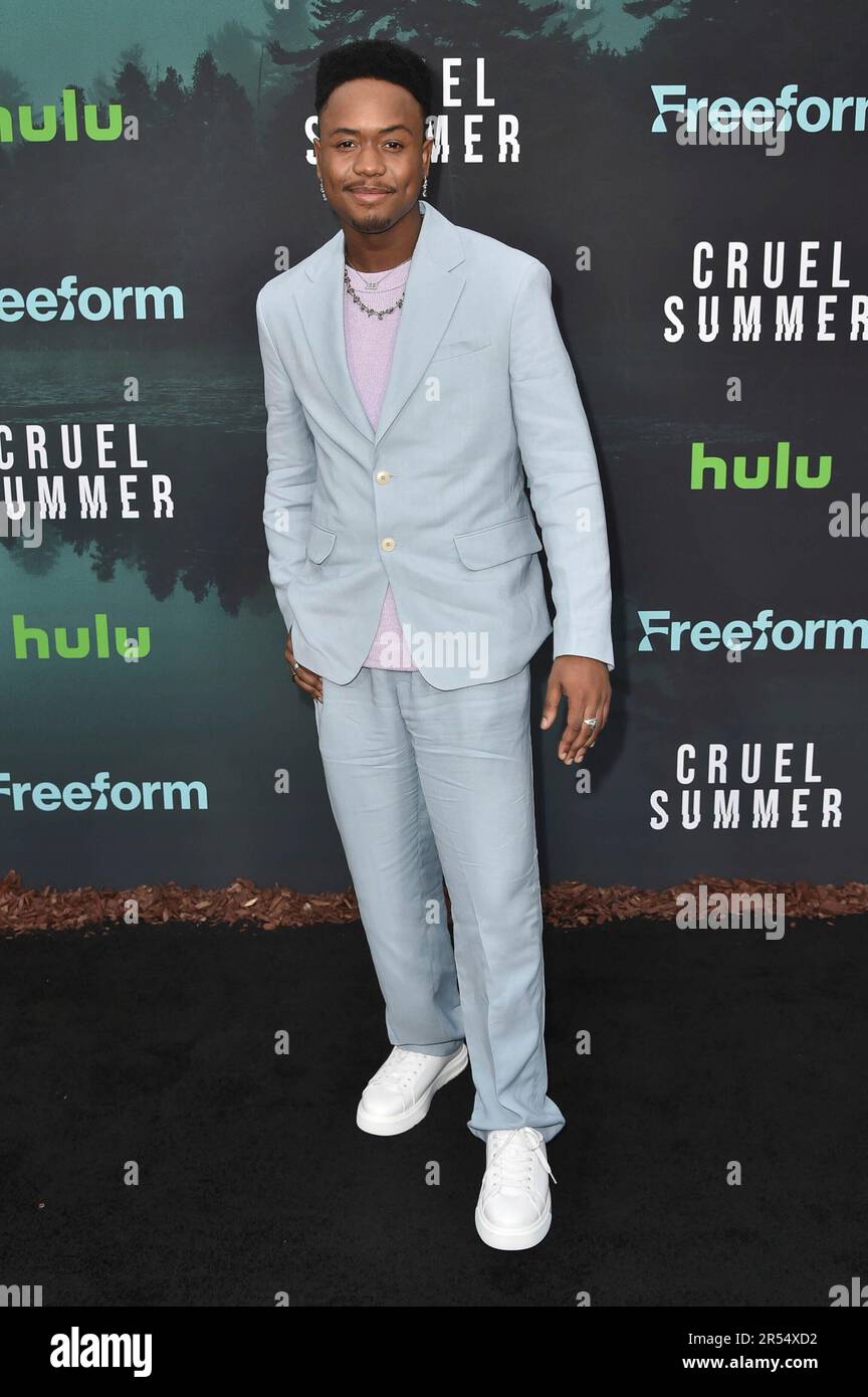 Nile Bullock arrives at the season two premiere of "Cruel Summer" on Wednesday, May 31 2023, at ...