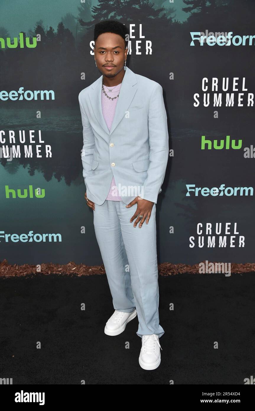 Nile Bullock arrives at the season two premiere of "Cruel Summer" on Wednesday, May 31 2023, at ...