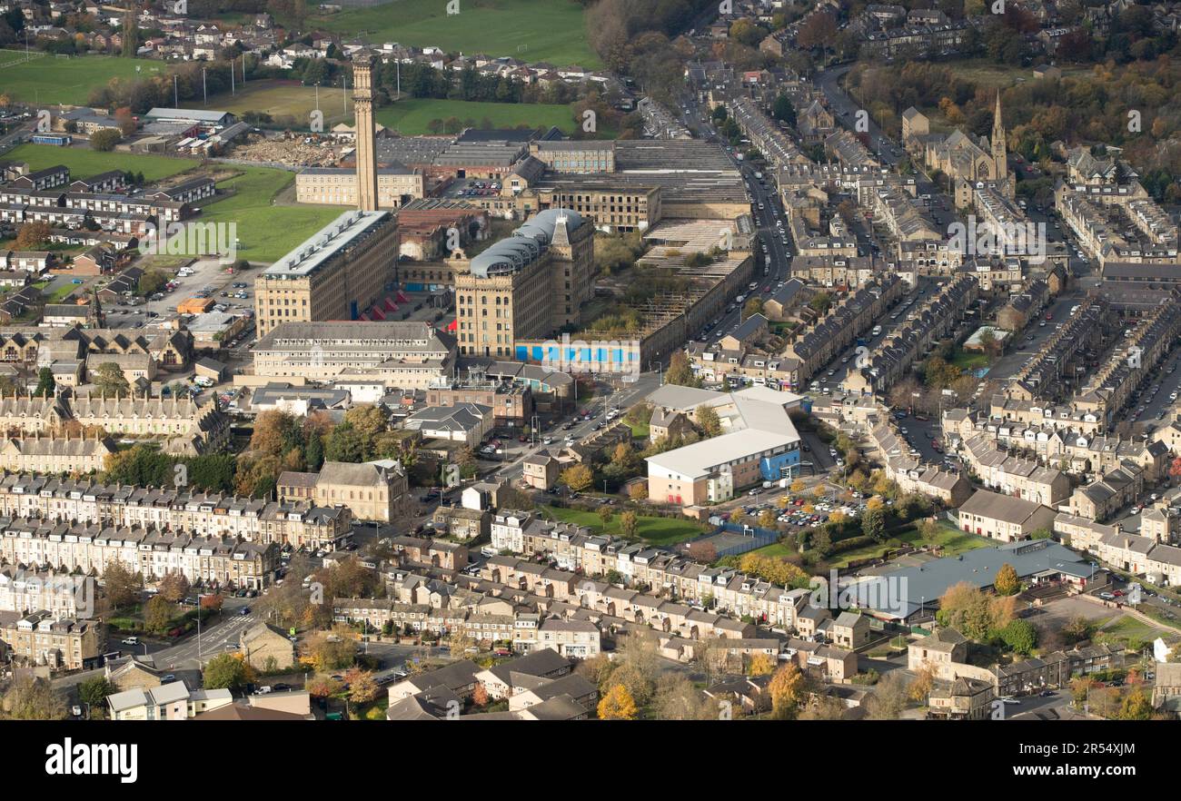 File photo dated 02/11/17 of an aerial view showing Lister's Mill ...