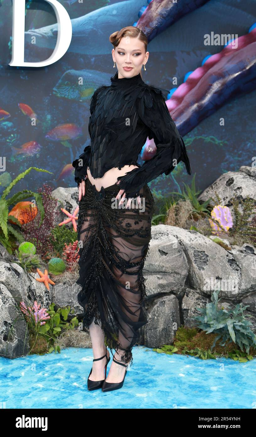 Jessica Alexander attends the UK Premiere of "The Little Mermaid" at ...