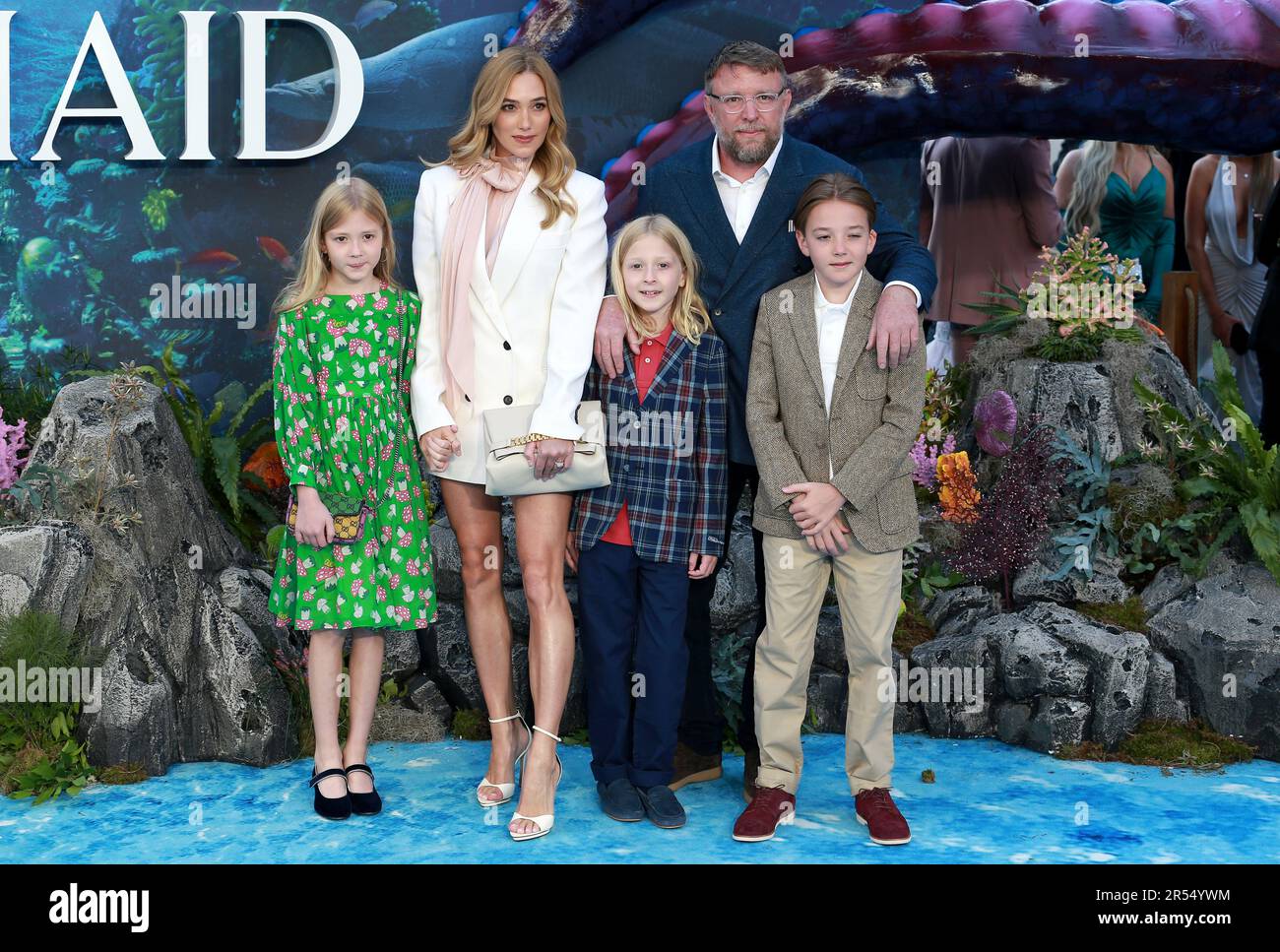 Guy Ritchie and Jacqui Ainsley attend the UK Premiere of "The Little ...