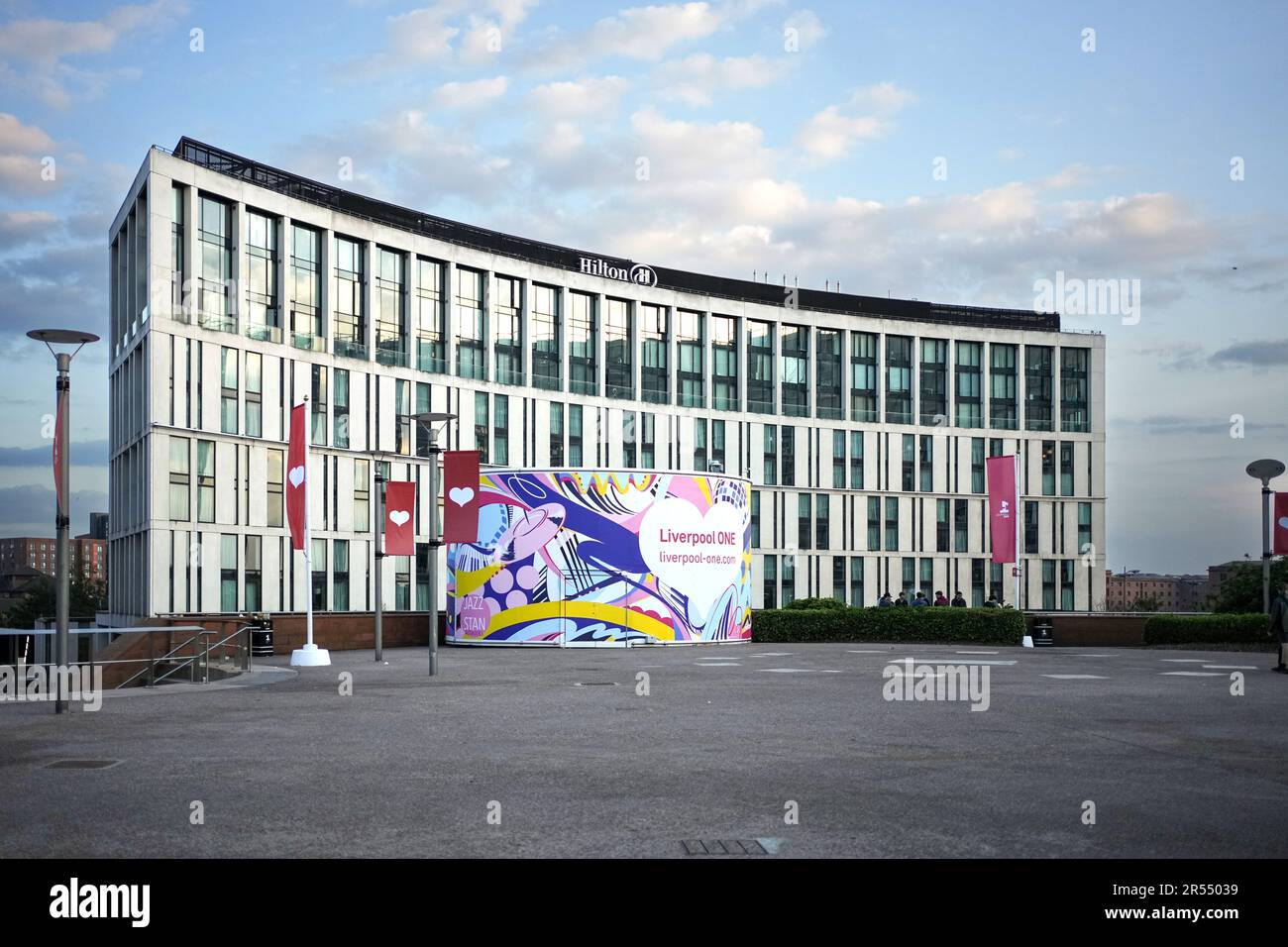 Hilton Hotel Liverpool One Stock Photo - Alamy