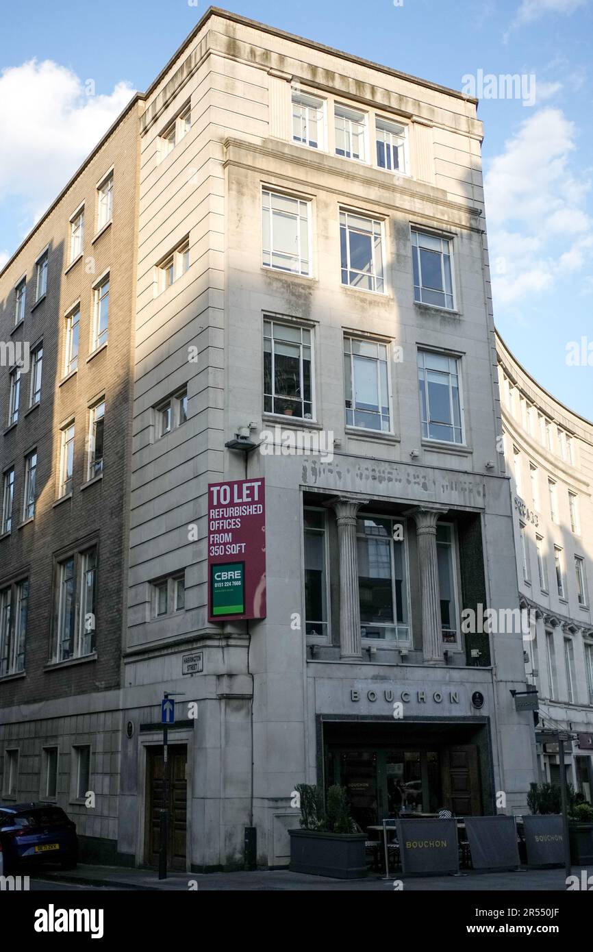 Office Buildings to let in Liverpool Stock Photo - Alamy